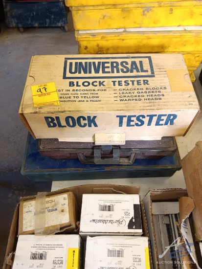 Block Tester, Sensor Simulator Tester, and Blue Container | Online ...