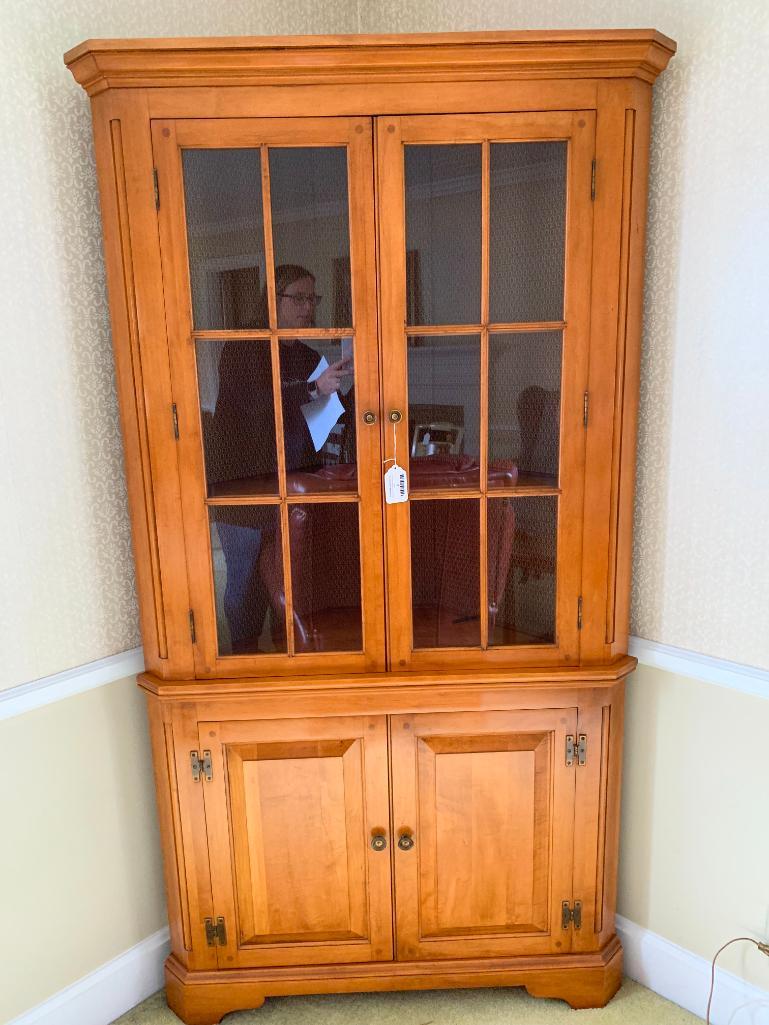 Solid Maple Curio Cabinet | Cabinets Matttroy