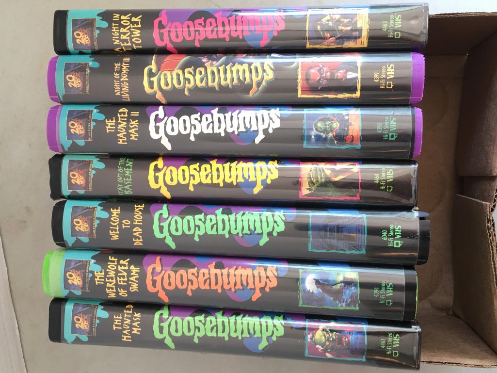 Goosebumps Vhs Collection at Lindsey Newell blog