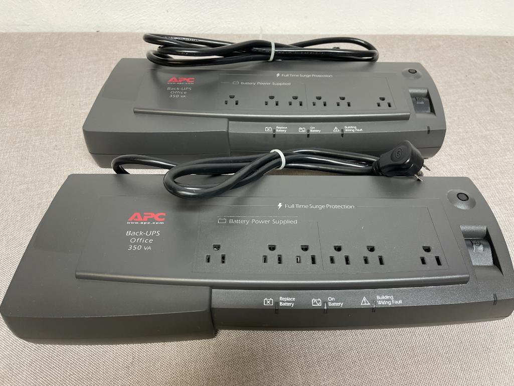 Lot of 2 APC Battery Back Up Systems | Proxibid