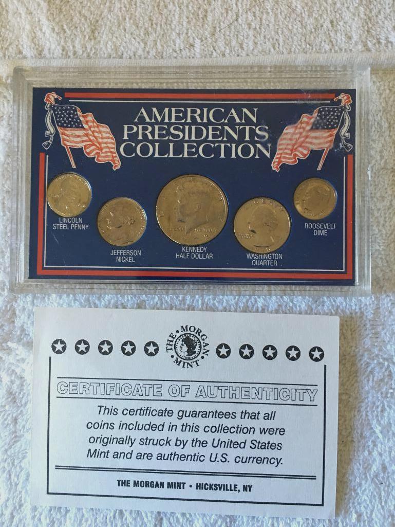 American Presidents Coin Collection by The Morgan | Proxibid