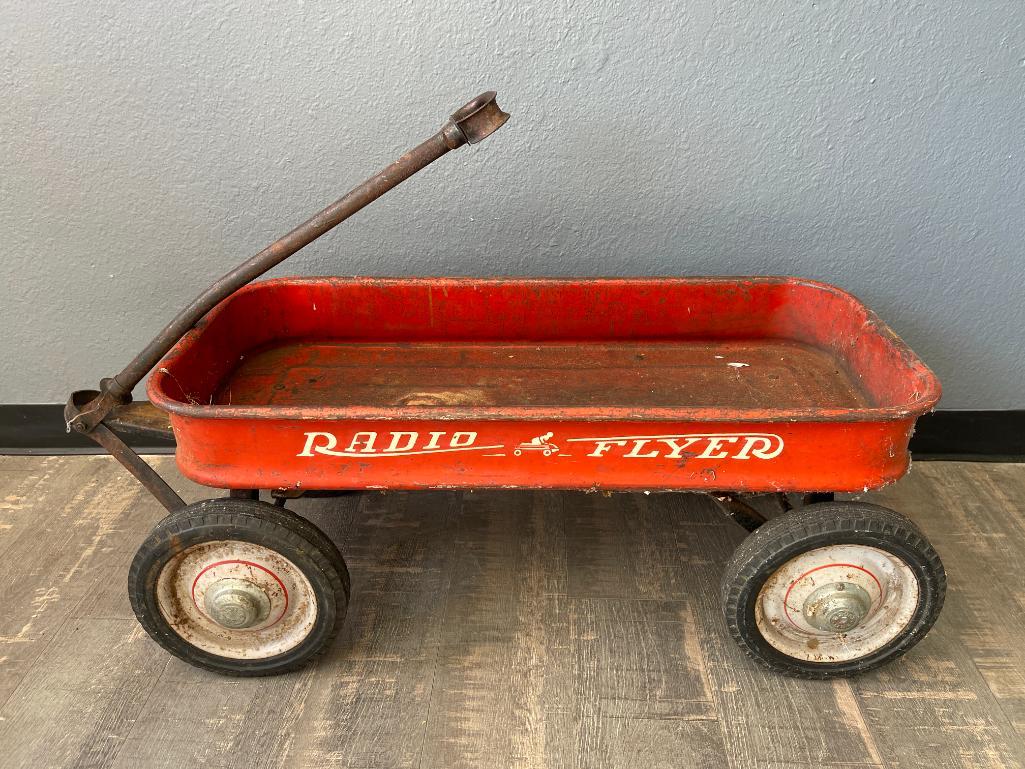 Vintage Radio Flyer Wagon Proxibid