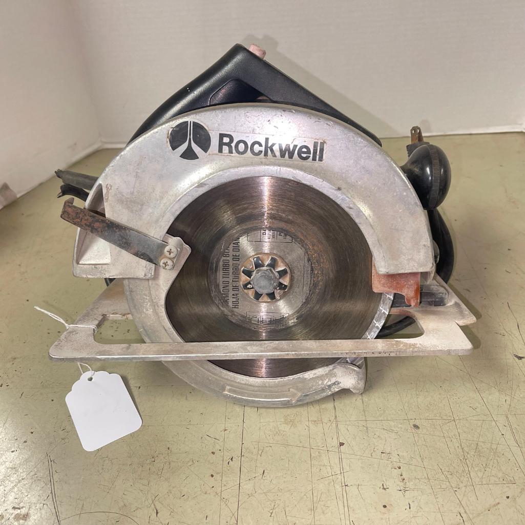 7 1/4" Rockwell Circular Saw Model #4587 Type 1 | Proxibid