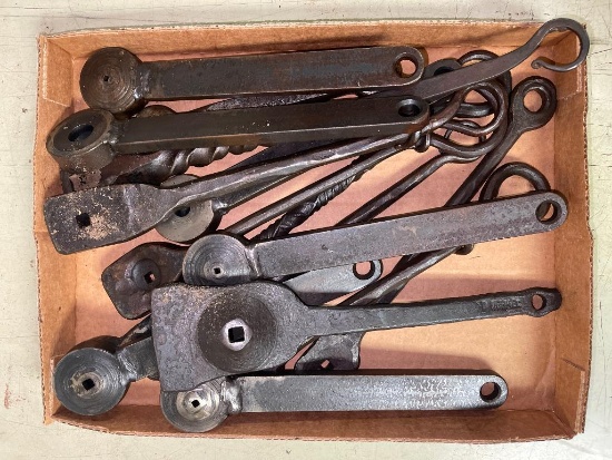 Believed to be Blacksmithing Nail Headers, Hand Tools | Heavy ...