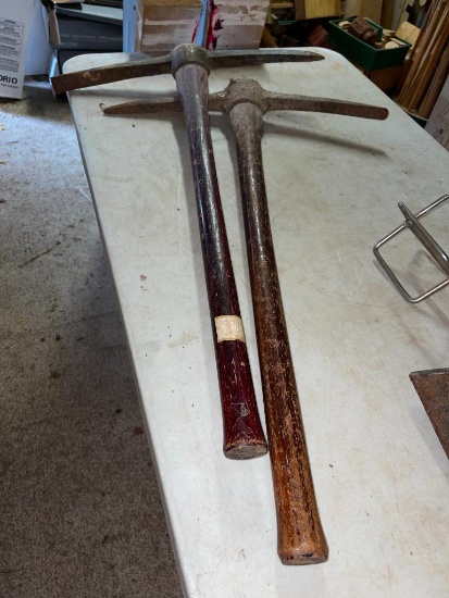 Two Antique Pick Axes | Guns & Military Artifacts Knives, Blades ...