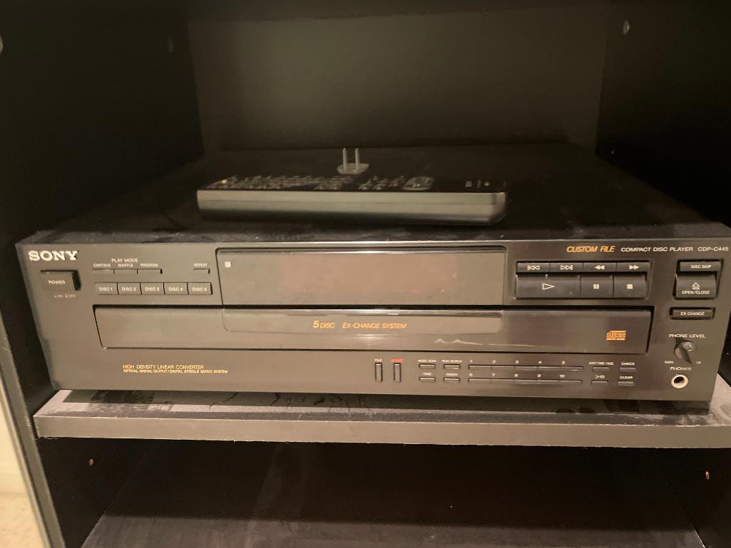 Sony 5 Disc Changer Player CDP-C445 | Proxibid