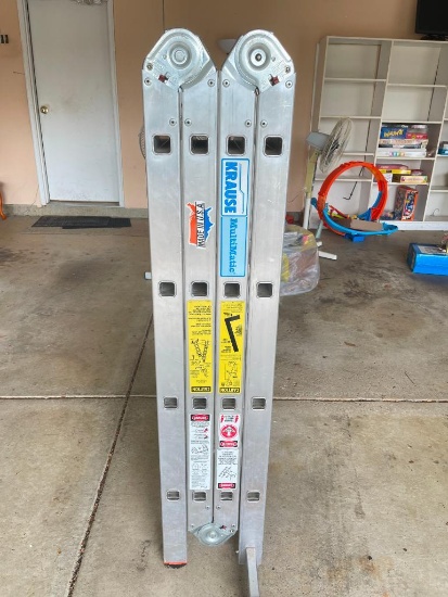 Krause Multimatic Ladder | Heavy Construction Equipment Light Equipment ...