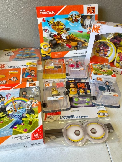 Group of Despicable Me Items - New in Package | Online Auctions | Proxibid