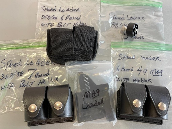 Group of Speed Loaders | Guns & Military Artifacts Reloading Supplies ...