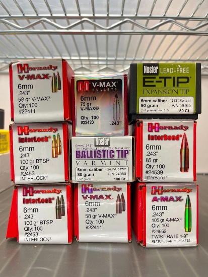 Group of 6mm Bullets Only | Guns & Military Artifacts Ammo | Online ...