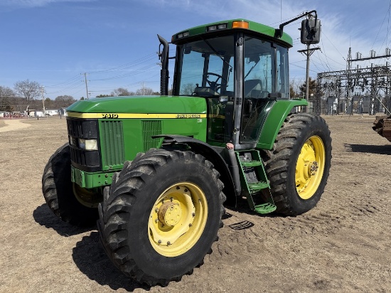 John Deere 7410 Tractor | Farm Equipment & Machinery Tractors MFWD ...
