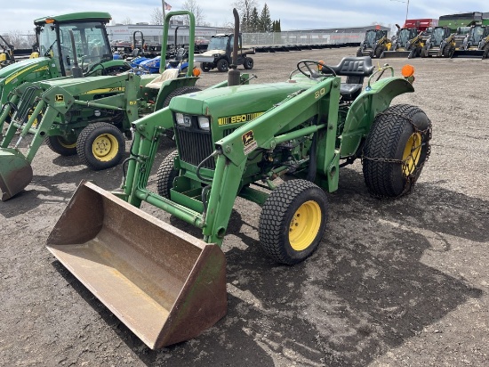John Deere 850 Tractor | Farm Equipment & Machinery Tractors | Online ...