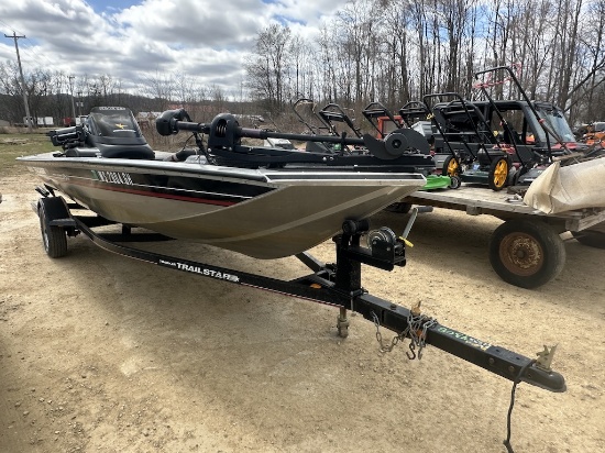 2002 Bass Tracker Fishing Boat | Online Auctions | Proxibid