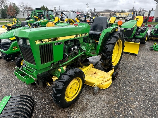 John Deere 750 Compact Tractor | Farm Equipment & Machinery Tractors ...