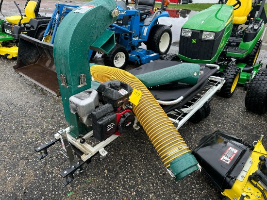 Cyclone Rake Leaf Vac | Heavy Construction Equipment Light Equipment ...