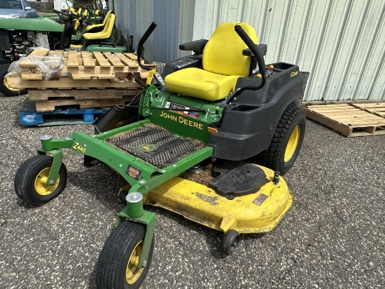John Deere Z445 Zero Turn Lawn Mower | Heavy Construction Equipment ...