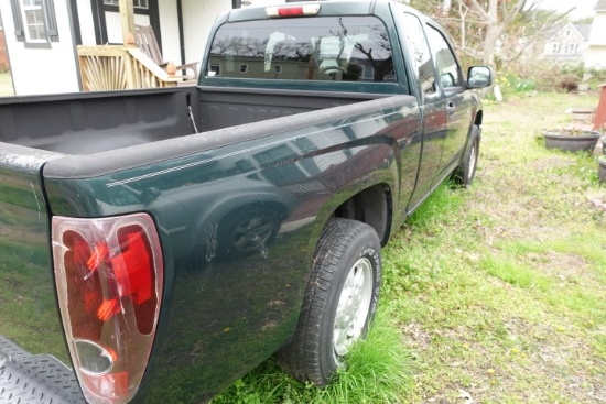 2005 CHEVY COLORADO 2 WD 93400 MILES VORTEC 2800 2.8 L EXT CAB POWER ...