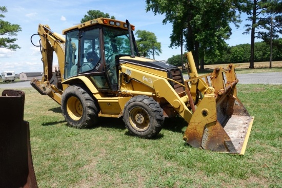 #3902 CAT 420D BACKHOE 4X4 2005 WITH NEW COMPLETE DROP IN ENGINE THE ...