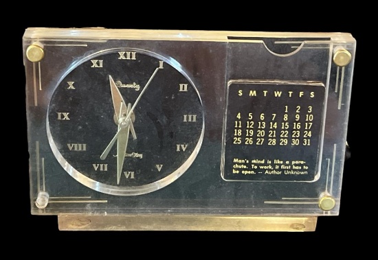 MK Summers Model No. 11 Perpetual Time Clock | Online Auctions | Proxibid