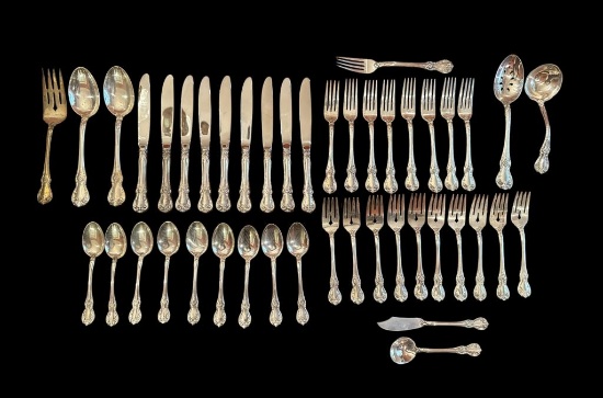 Towle Sterling “Old Master” Flatware: (1) Dinner | Online Auctions ...