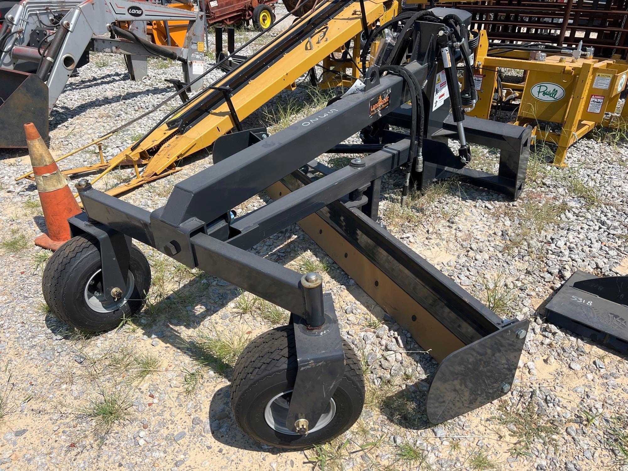 5320 Q/A DOZER BLADE W/DOLLEY WHEELS | Proxibid