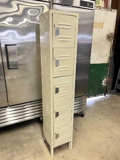 Employee Locker, 5 Capacity | Industrial Machinery & Equipment Food ...
