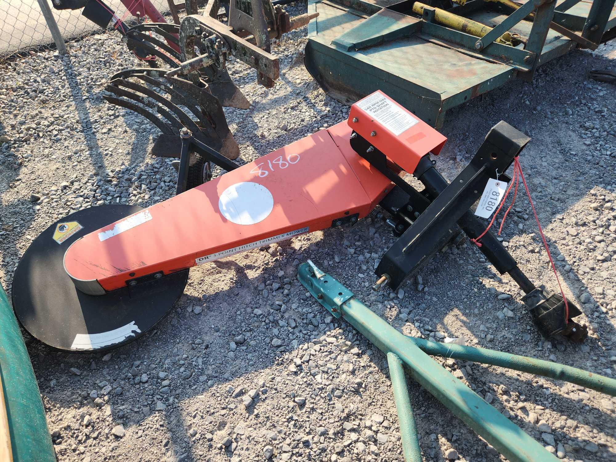 DR 3PT PTO SPRING LOADED FENCE MOWER W/ TAIL | Proxibid