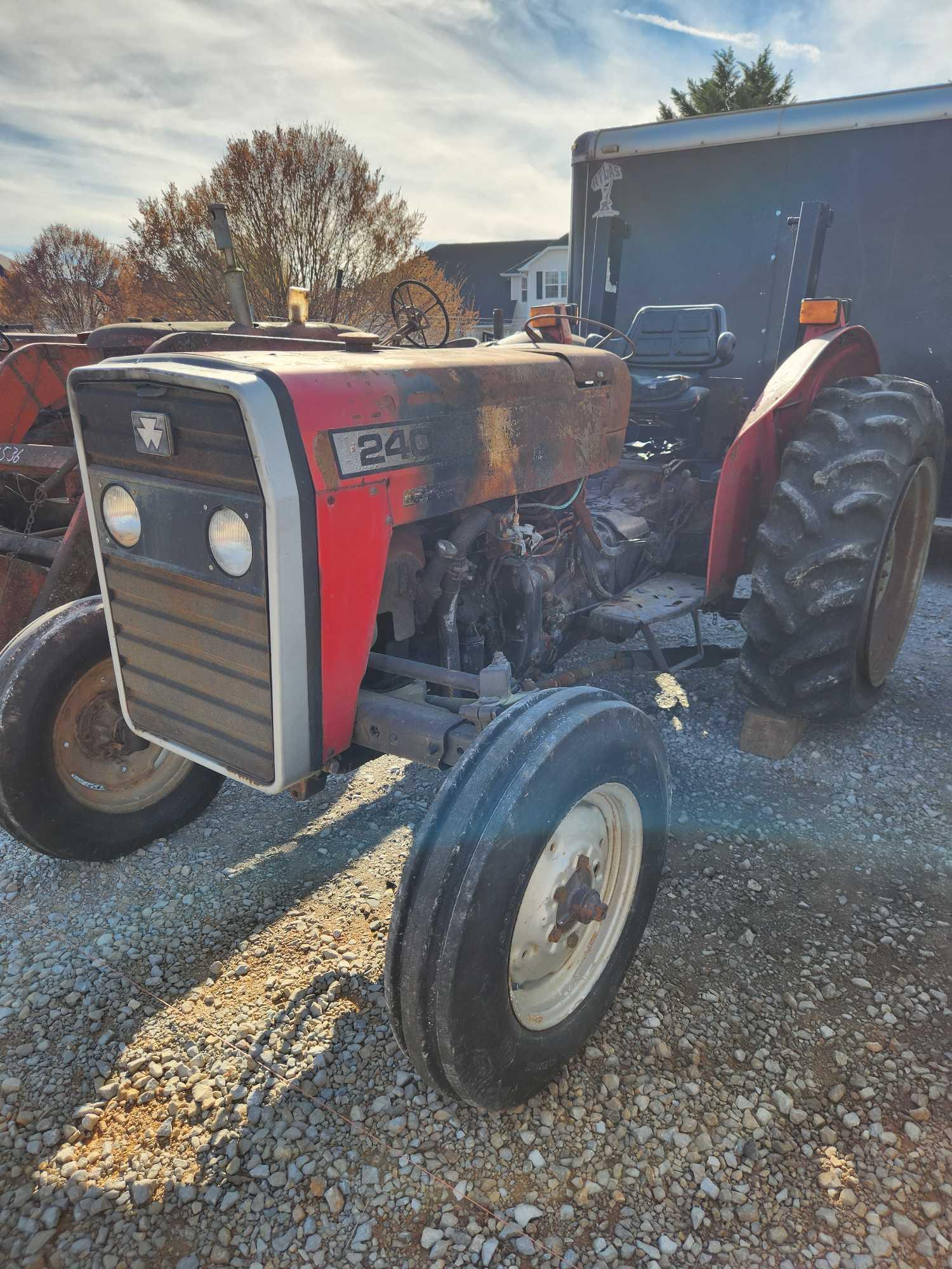 MASSEY FERGUSON MODEL 240-2 ROPS TRACTOR, 8X2 | Proxibid