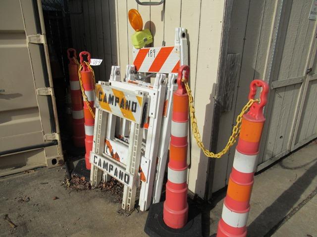 Safety Barricades, Cones, and Pylons | Proxibid
