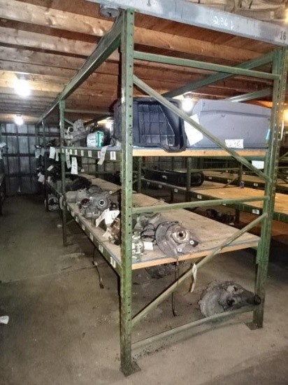 Contents of Racks #15 and #16, ECU's, Control Armas, Transmissions ...