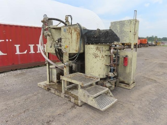 2016 PENNDRILL Model PD1011HD Skid Mounted Hydraulic Grout Plant, s/n ...