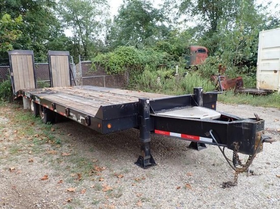 2016 TALBERT Model AC-20-AR, 20 Ton Tandem Axle Tag-A-Long Trailer, VIN ...