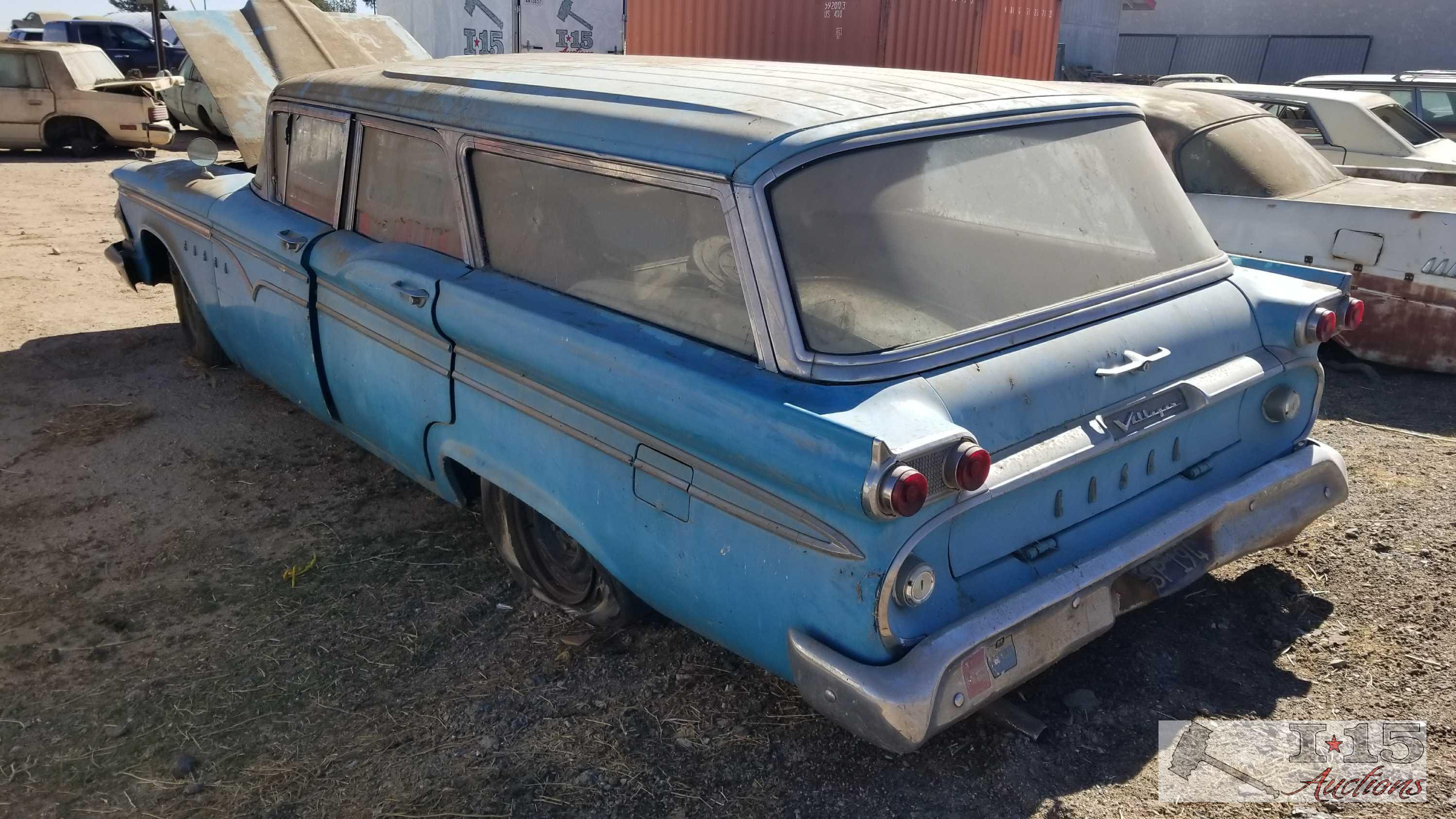 1959 Edsel Villager 9 Seat