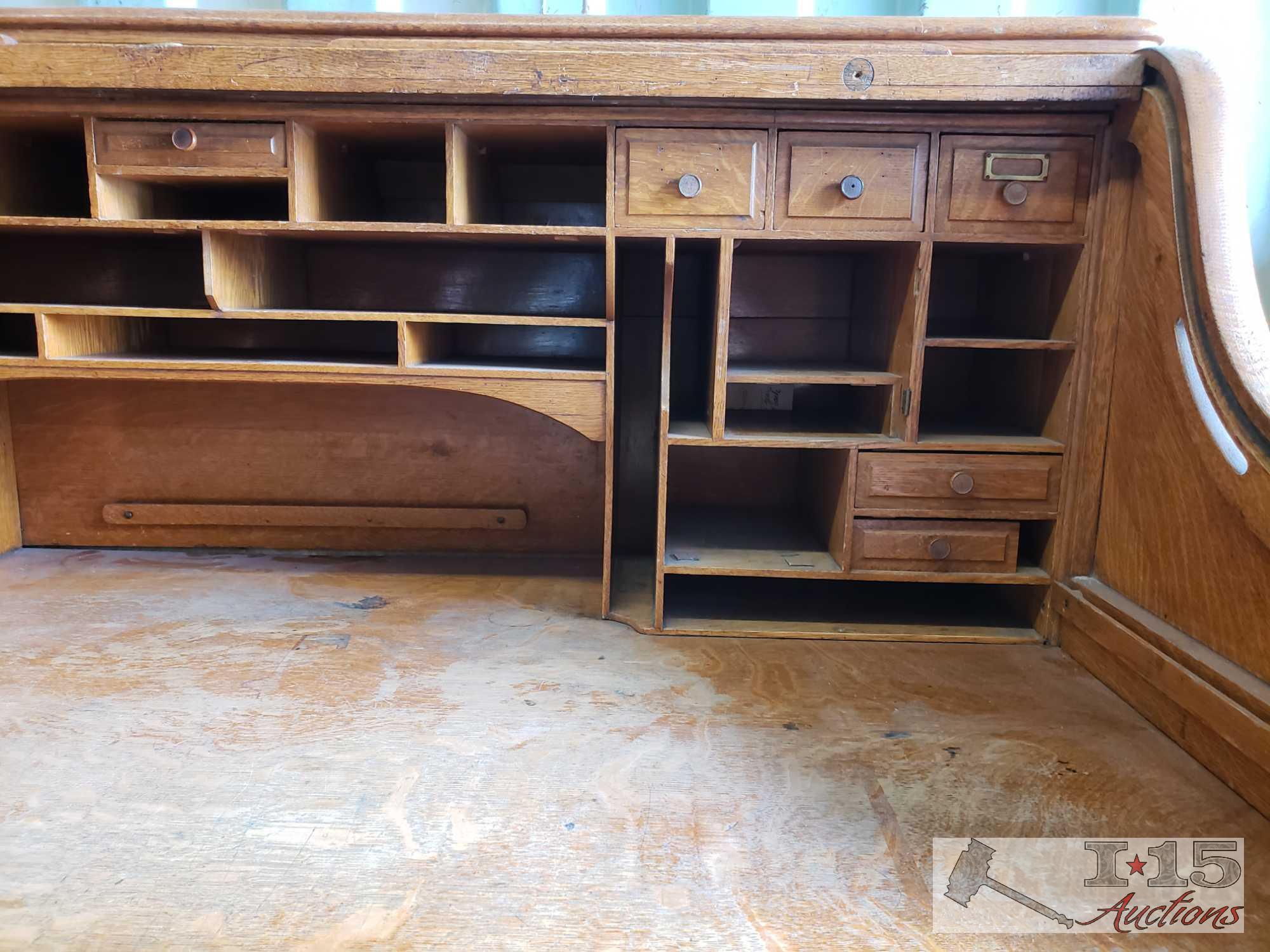 Corbin Cabinet Lock Co Roll Top Desk | Cabinets Matttroy