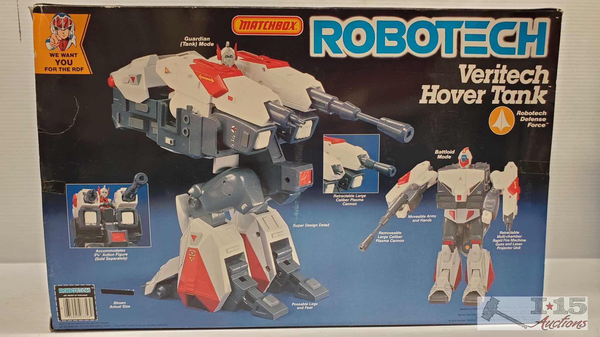 Transformer Remote Control Car ExoSquad Robotech Veritech Hover Tank W ...