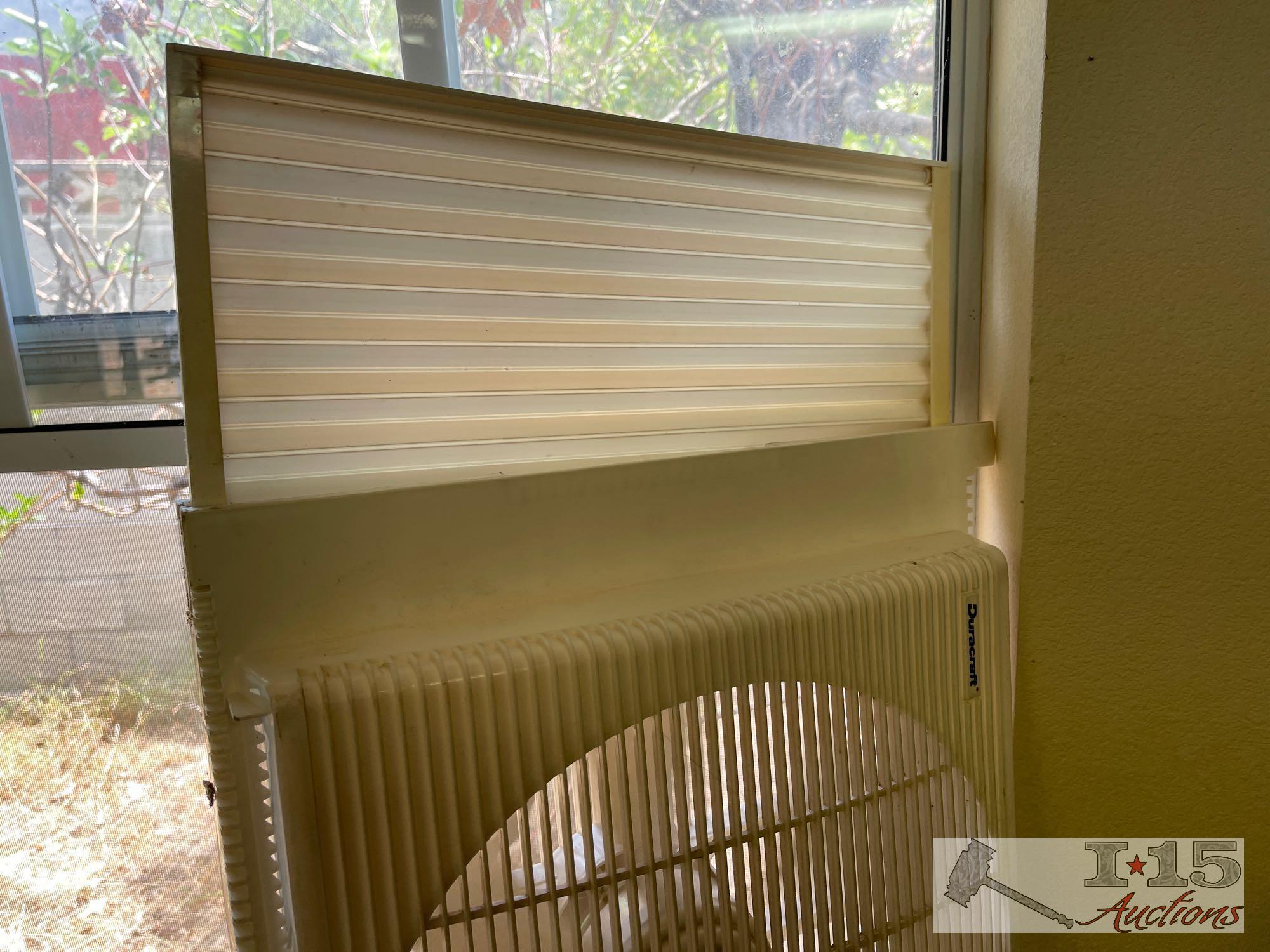 Window Fans Duracraft Floor DuraCraft 5 Point Fan, Approx. 7 1/2", NIB