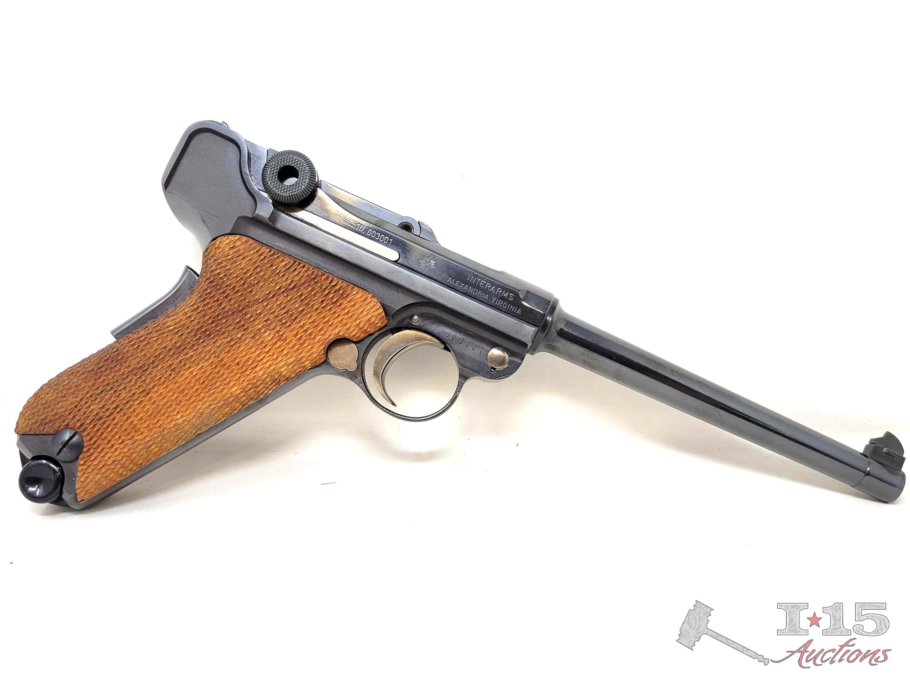 Mauser Luger P08 .30 Luger Pistol | Proxibid