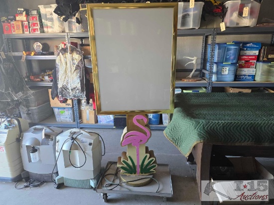 Vintage Light Up Display Board from the Flamingo Las Vegas | Industrial ...