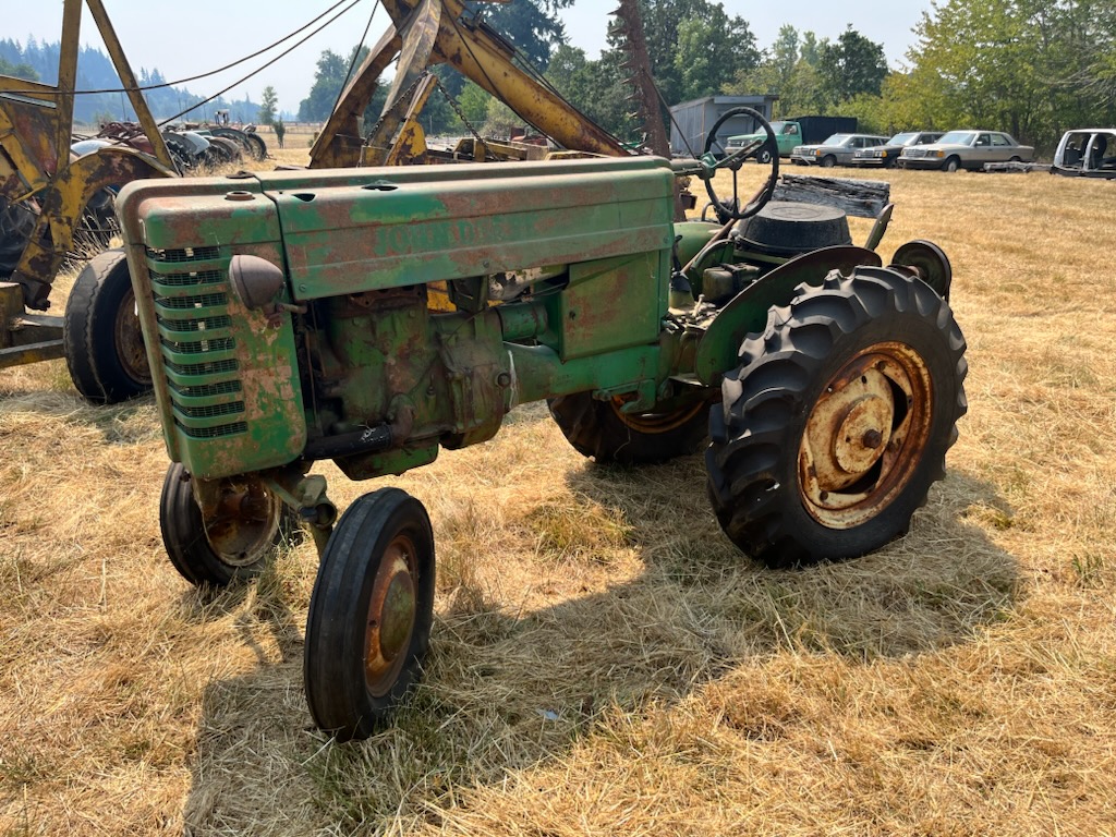 JOHN DEERE MODEL M TRACTOR WITH SICKLE BAR | Proxibid