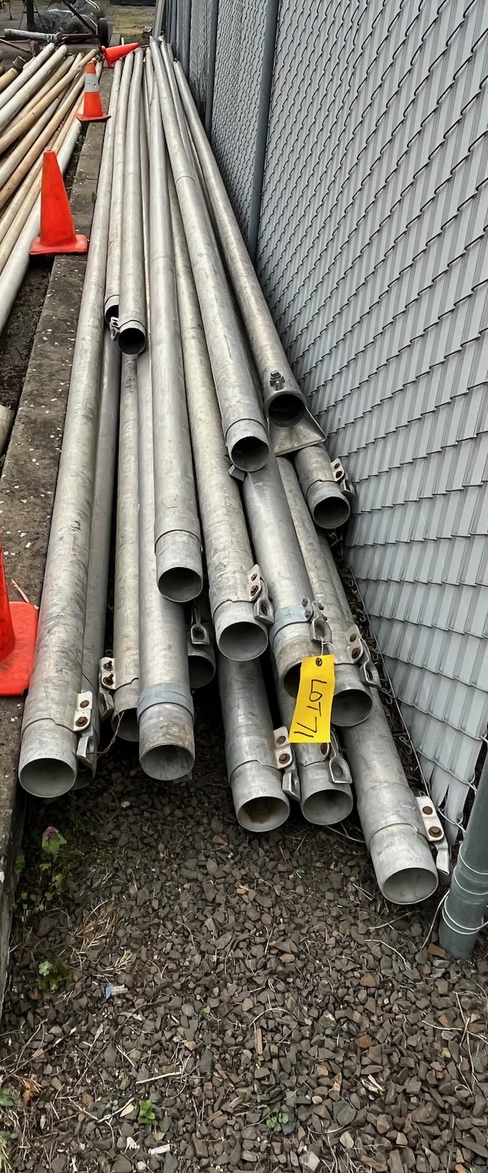 Lot of 4 inch irrigation pipe | Proxibid