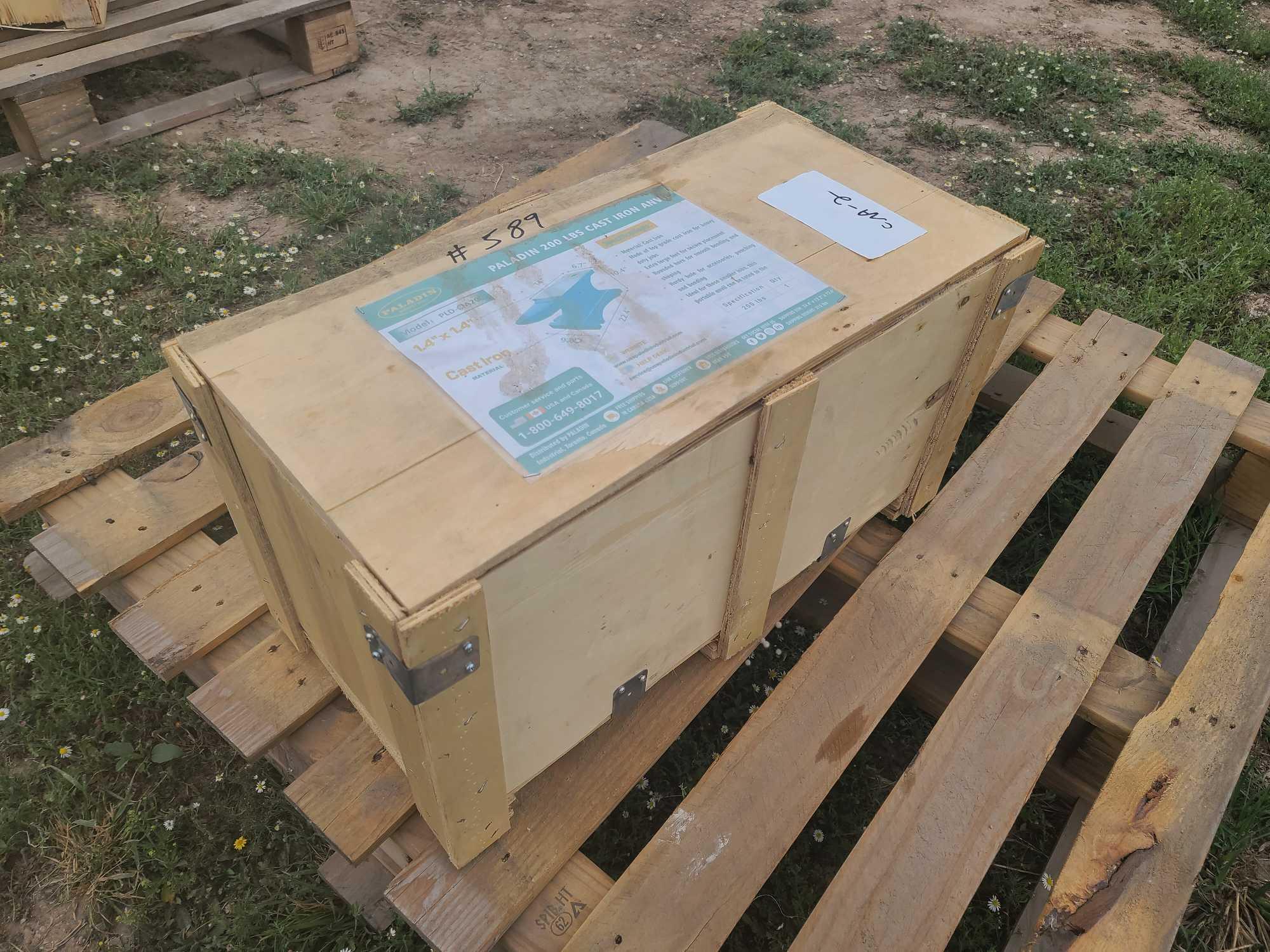 2023 Unused Paladin PLD-CIA200 200LBS Cast Iron | Proxibid