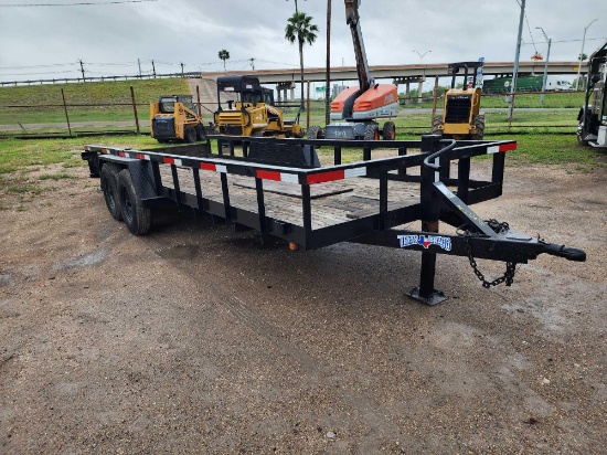 2008 Texas Bragg Ent Utility 20ft. Trailer, VIN # 17XFT202381081935 ...