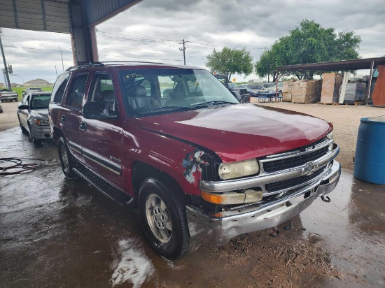 2003 Chevrolet Tahoe Multipurpose Vehicle (MPV), VIN ...