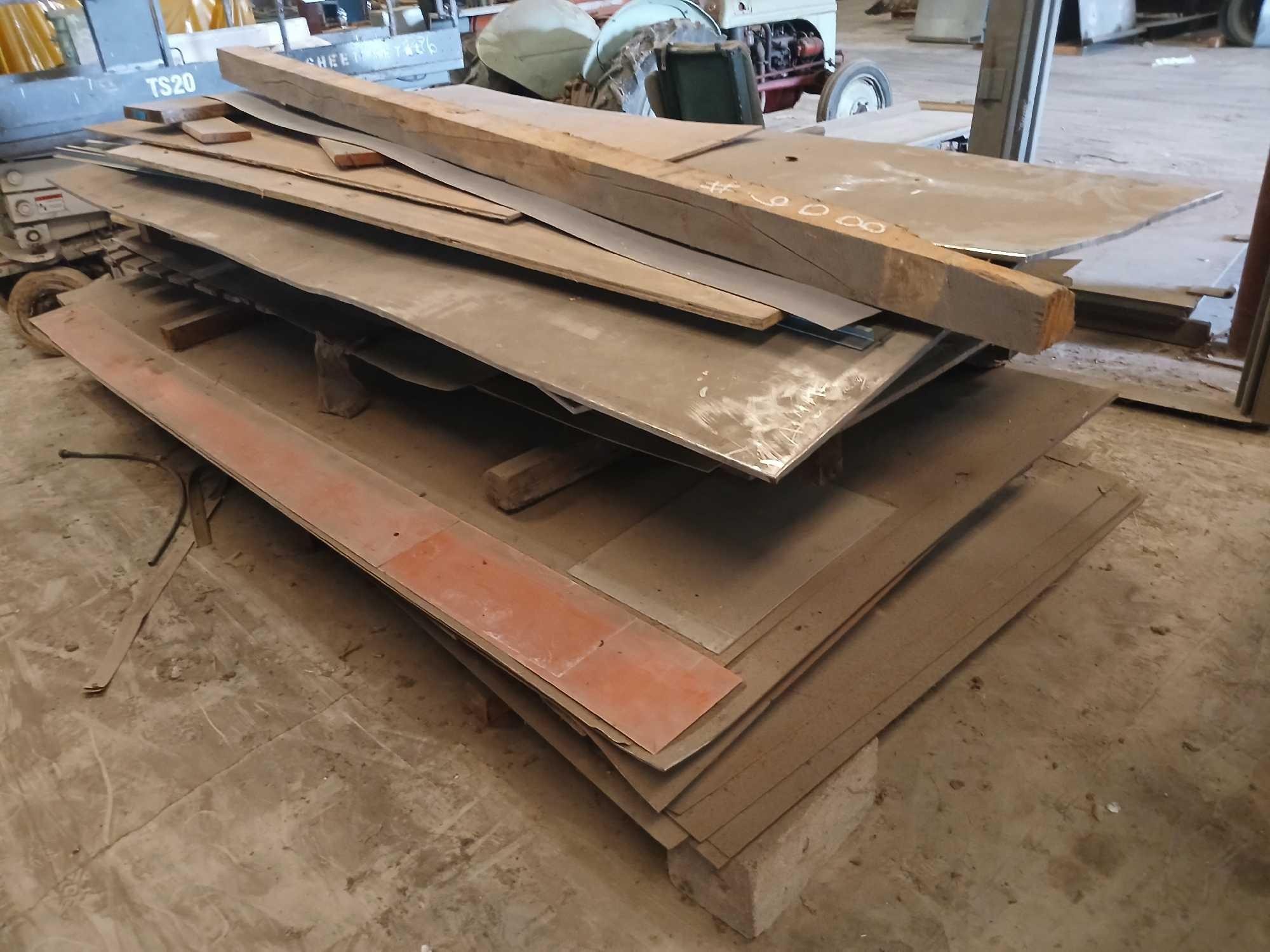 Sheets of Meta;, Scrap of Metal, Scrap of Wood | Proxibid