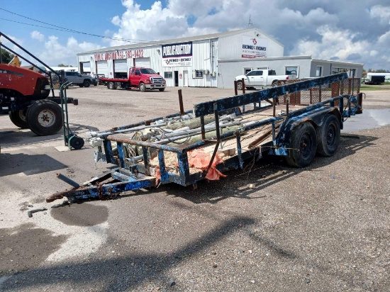 Utility Trailer (RECEIPT SERVES AS BILL OF SALE) | Heavy Construction ...