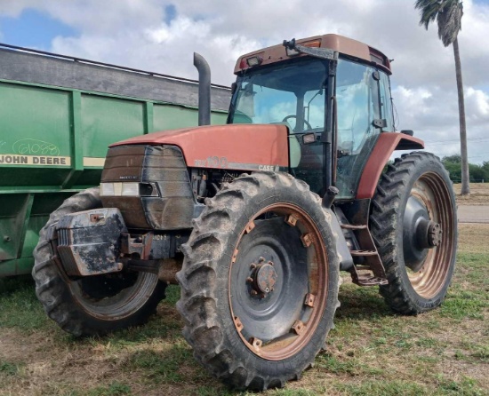Case IH MX100 Enclosed A/C Cab Tractor, *RECEIPT SERVES AS BILL OF SALE ...