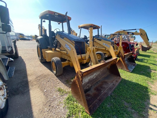 John Deere 310G Backhoe Loader, P.I.N.#T0310GX909755, *RECEIPT SERVES ...