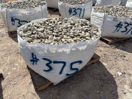 (1) Pallet of Landscape River Rocks | Heavy Construction Equipment ...