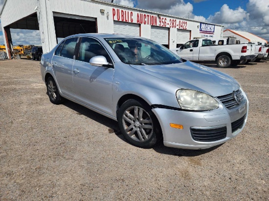2007 Volkswagen Jetta Passenger Car, VIN # 3VWEF71K97M070324 (TEXAS VSF ...