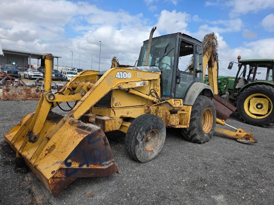 2002 John Deere 410G Backhoe Loader, Srl# CAT0430ETSWC00247 *RECEIPT ...